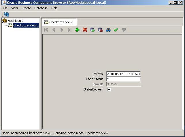 Oracle ADF : Adding Boolean Checkbox to Table Component in Oracle ADF Oracle ADF : Adding Boolean Checkbox to Table Component in Oracle ADF