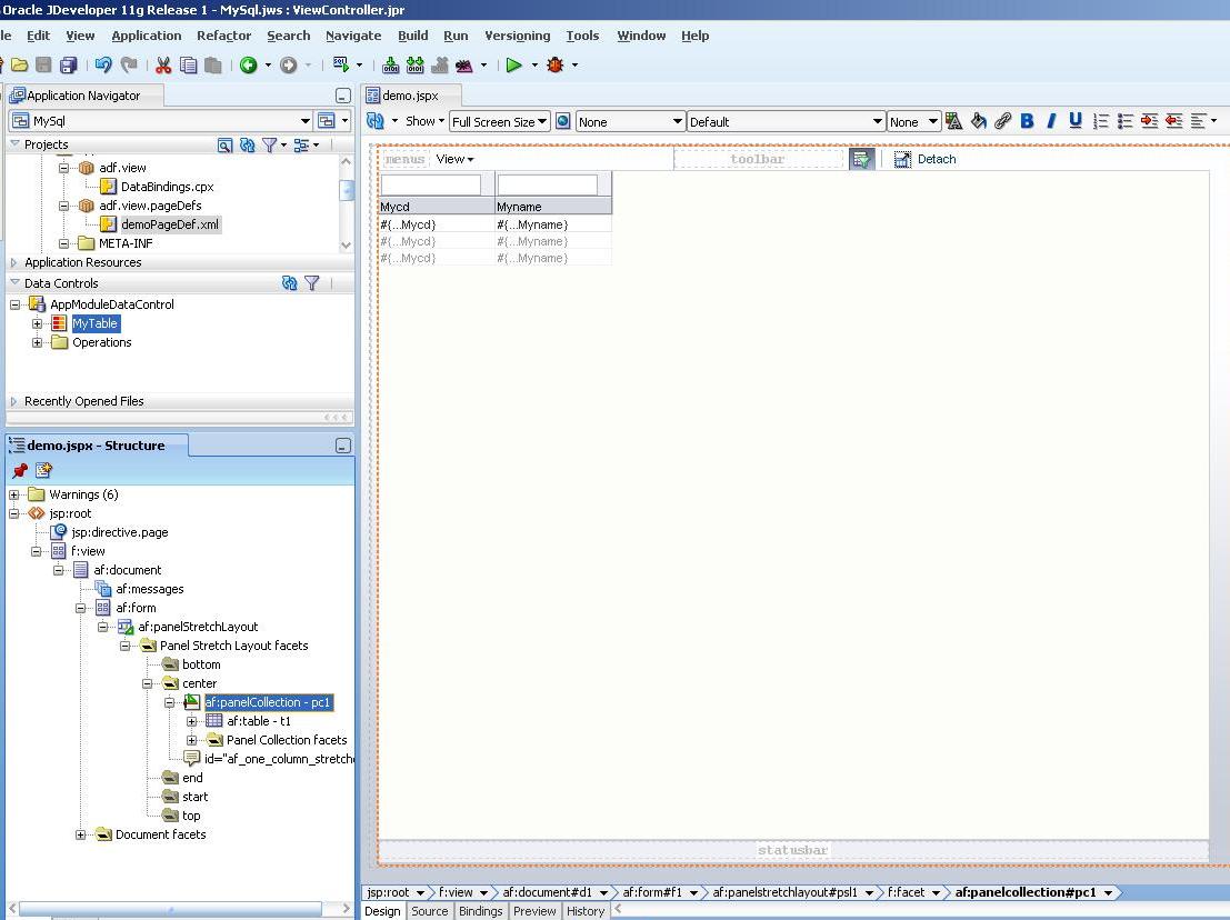 Zeeshan Baig's Blog: Connecting MySQL Database with Jdeveloper 11g