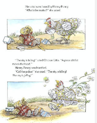 a wee bit book {ish} ...: chicken little.