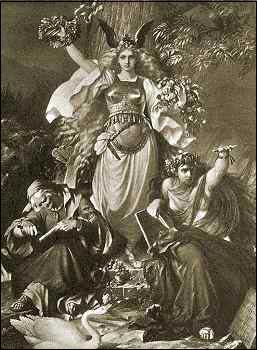 Dios Wotan. Mitologia Nordica: URD, VERDANDI Y SKULD LAS NORNAS