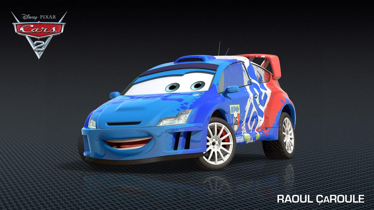 disney-Pretty: Cars 2 con personaje frances