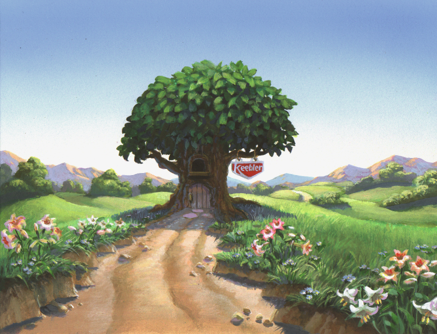 Chad W Greene's art blog: Project overview/making of: Keebler commercial #1