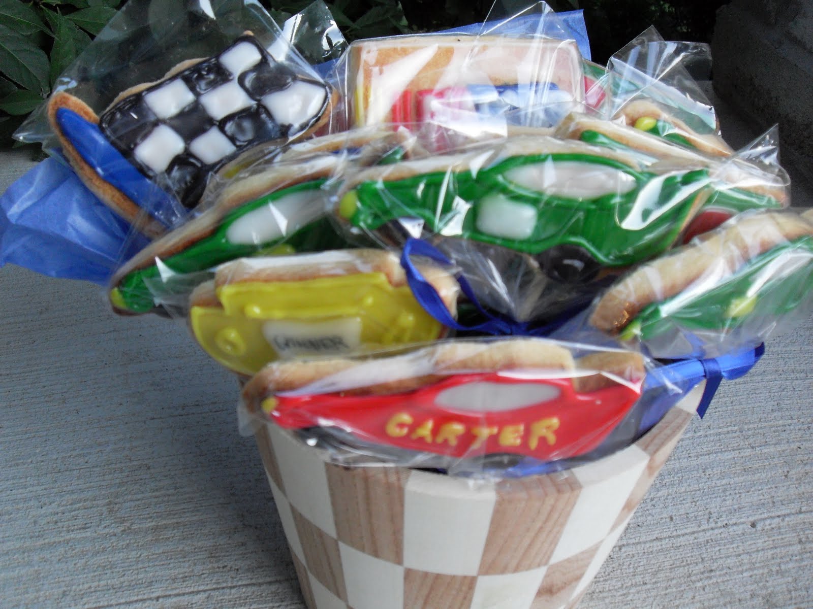 A Gift From The Heart: Nascar Cookies