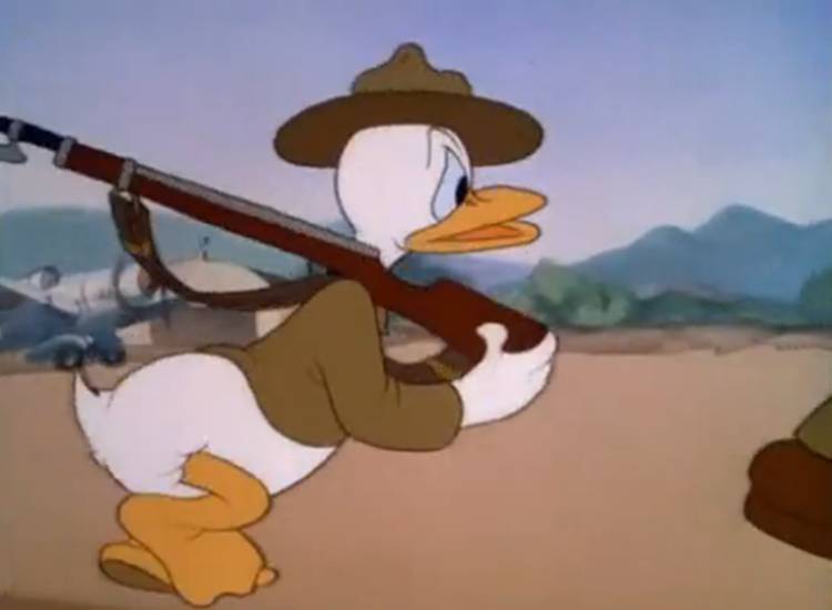 Disney Film Project: Donald Gets Drafted