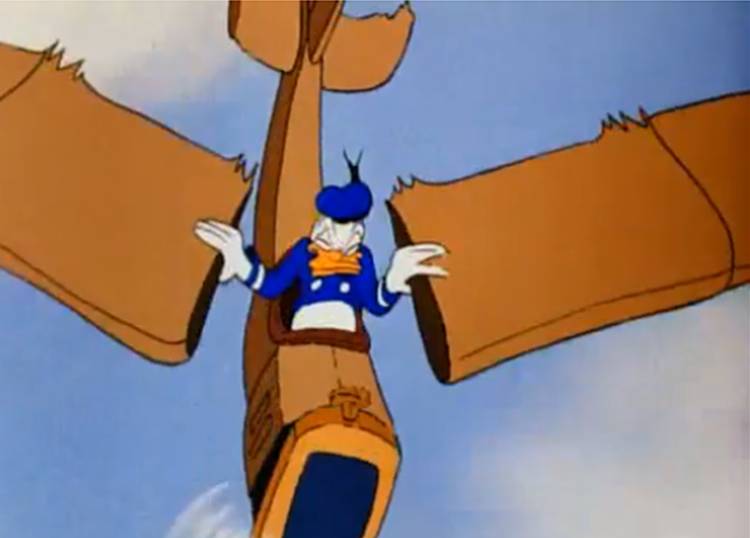 Da Anders And nødlandede i Sortedamssøen