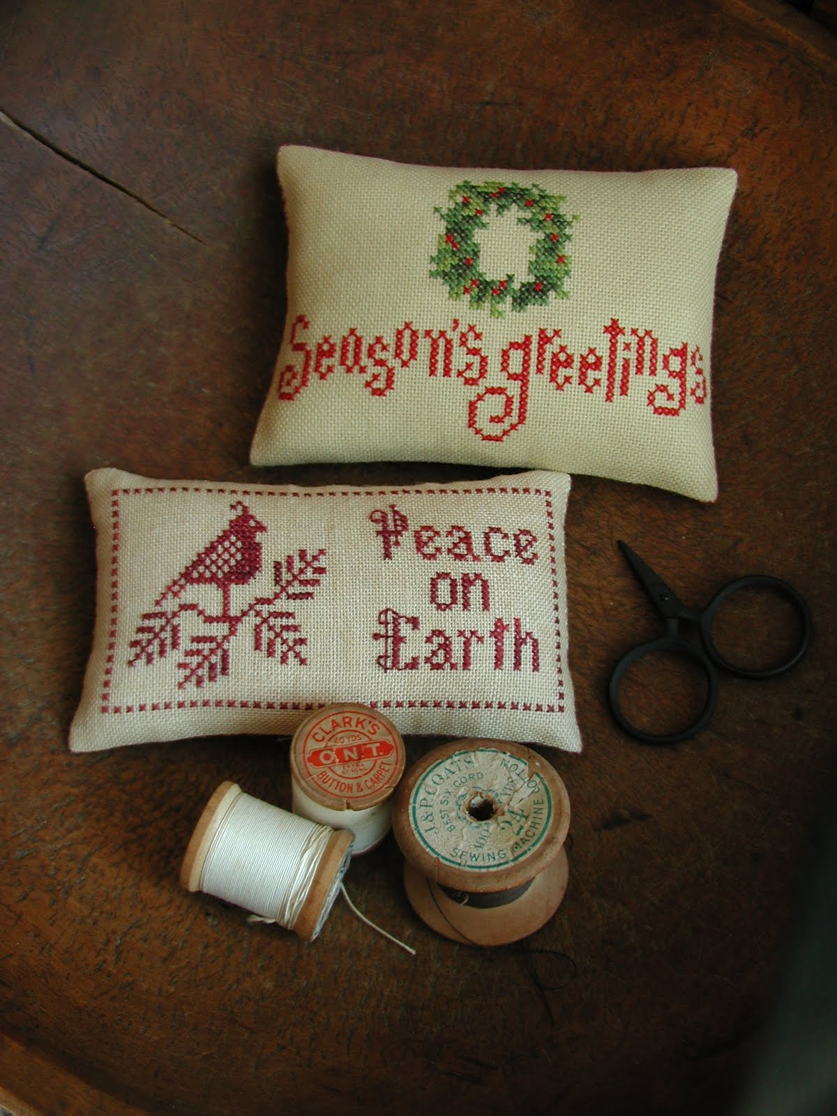 Threadwork Primitives: Christmas Stitching