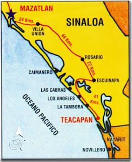 MUNICIPIO DE ESCUINAPA: Loalización