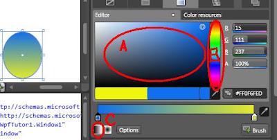 WPF & Silverlight Tutorial: ลองสร้างวงกลมบน WPF และการไล่เฉดสี ตอนที่ 1