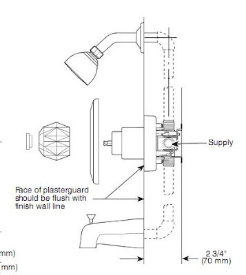 Home Repair Adventures: Delta shower valve parts