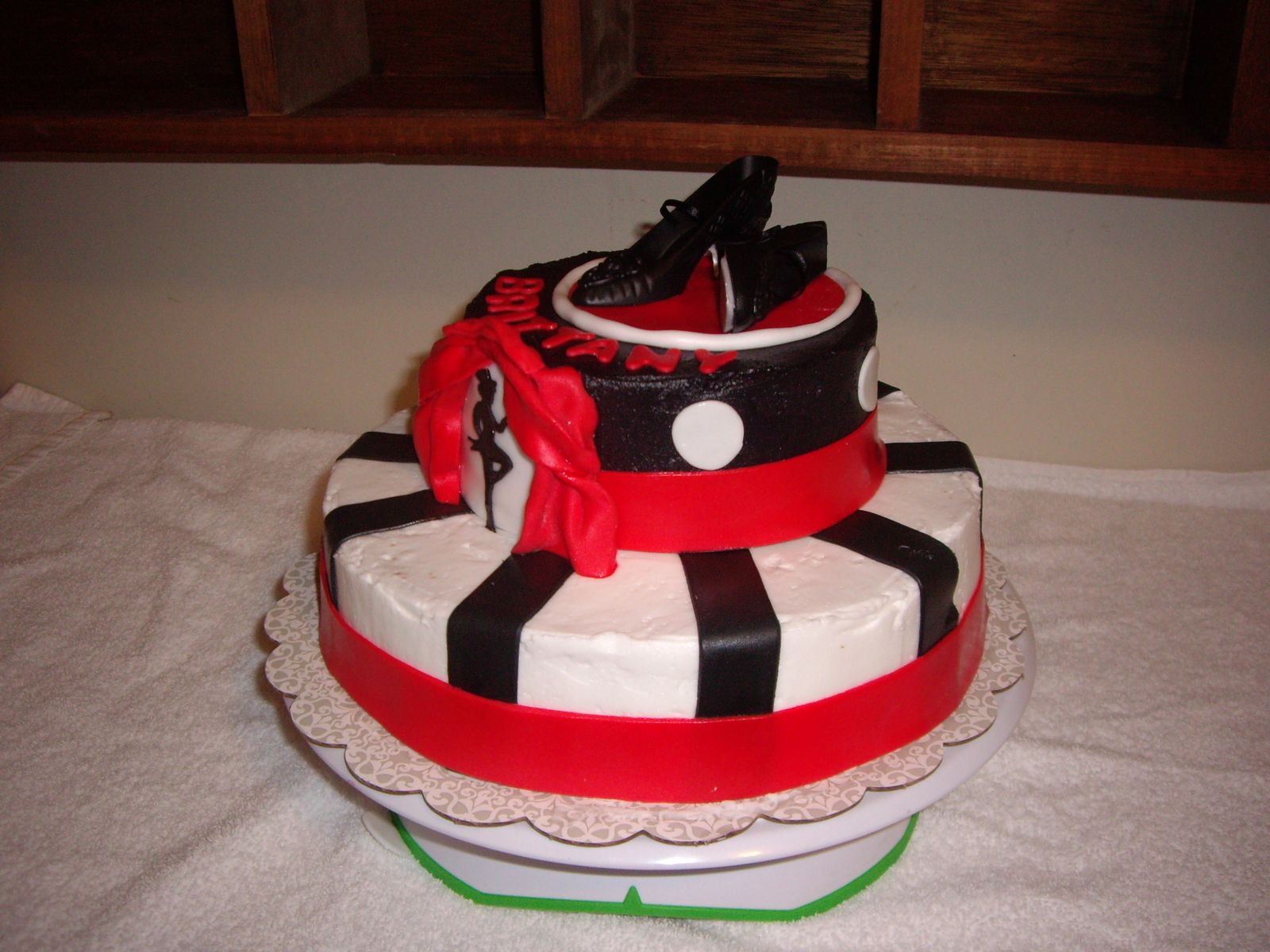 Custom Cakes by Christy: Tap Dance Cake