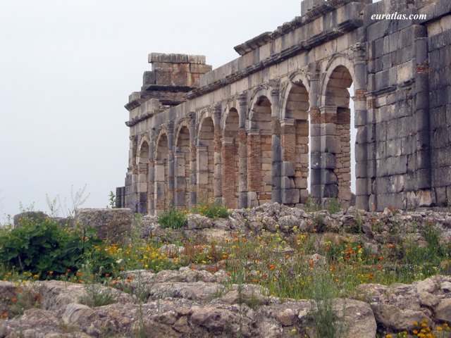المواقع الاثرية بالعالم: Volubilis Morocco ( walili)