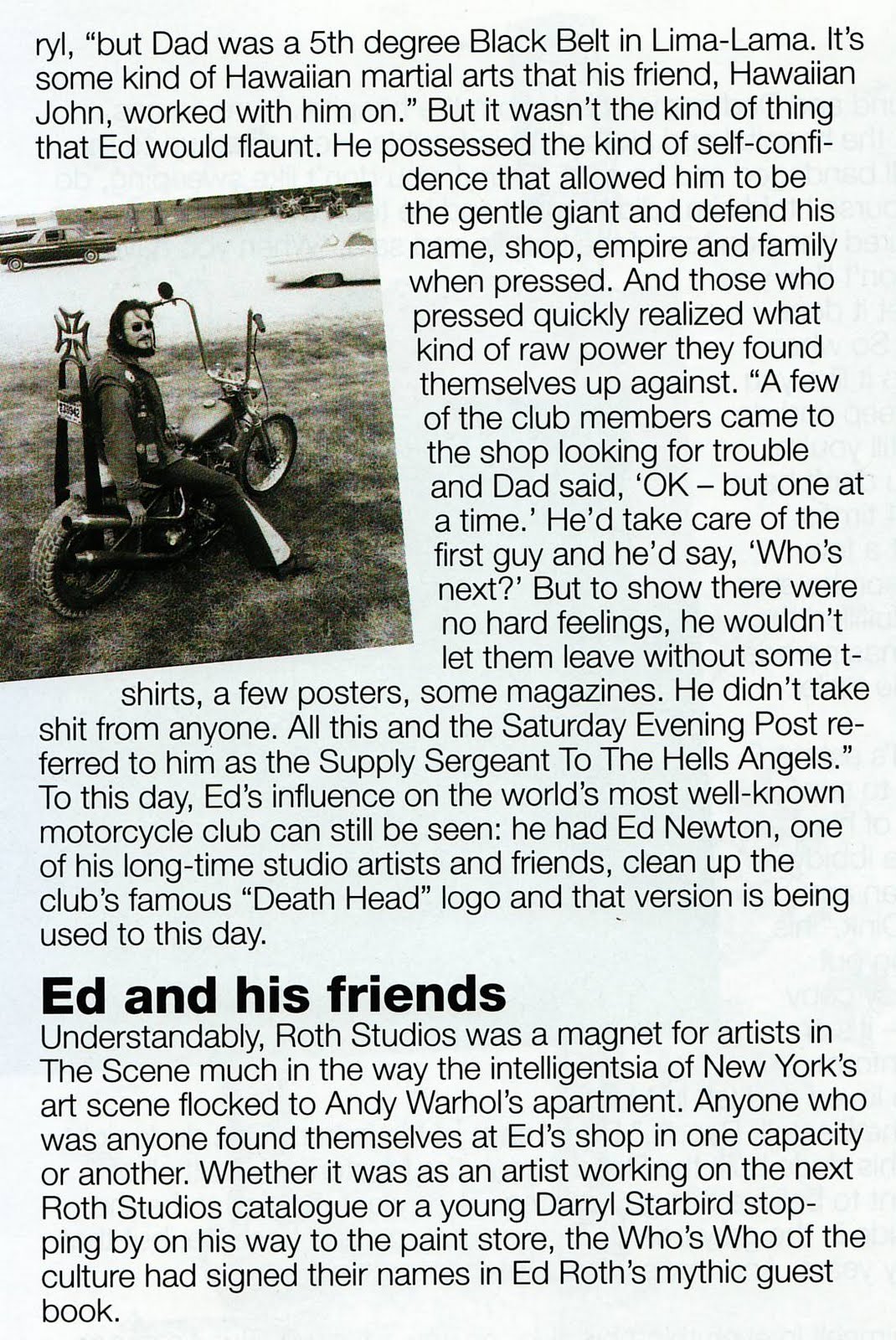 A Seasoned Taste: Ed "Big Daddy" Roth - Garage Artist