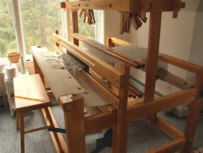 Life Looms Large: Beater on my Toika Loom