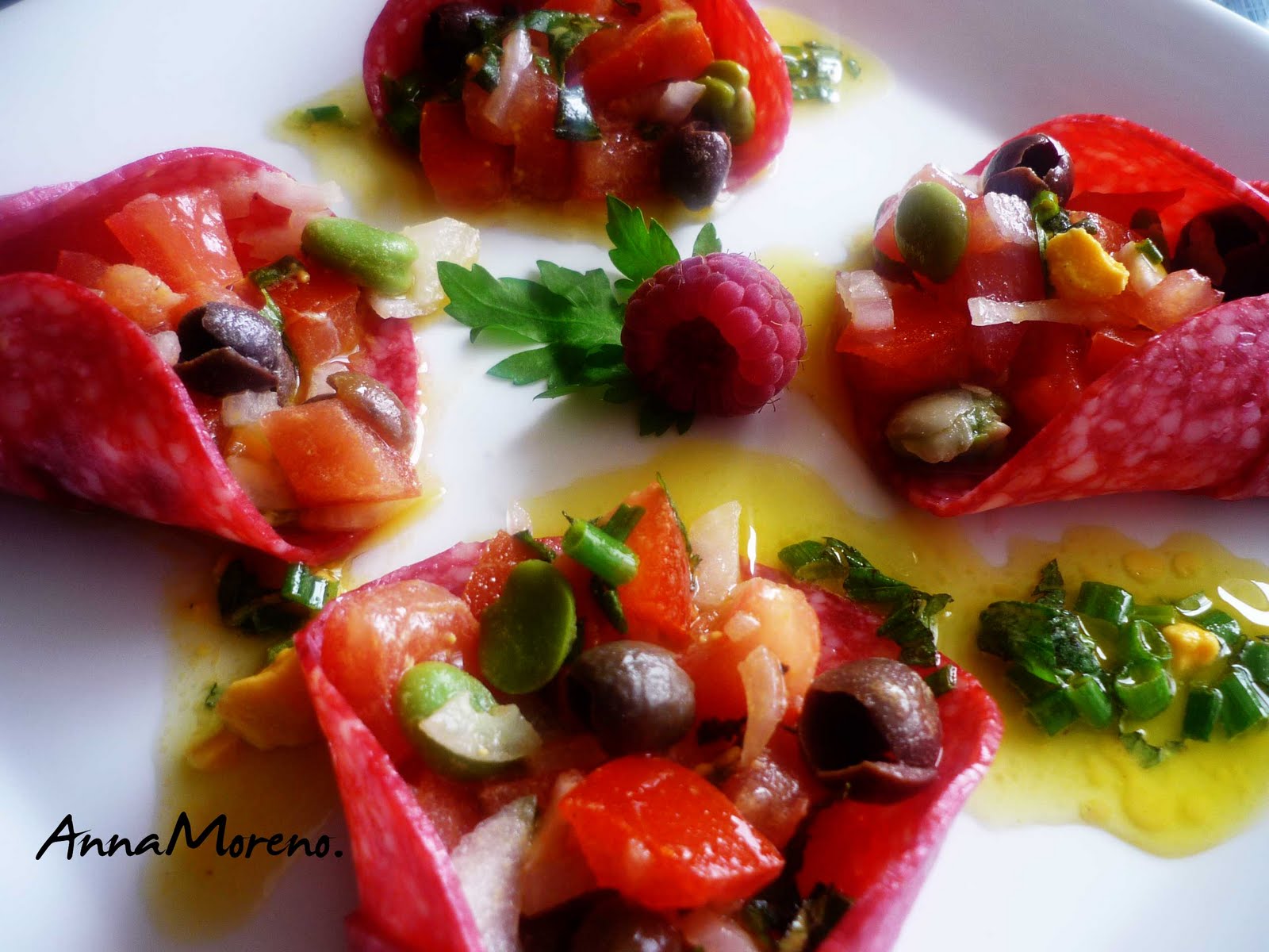 Buenas Migas. Blog de cocina de Anna Moreno.: SALAMI AMB AMANIDA DE ...