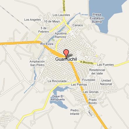 Guamúchil: Ubicación Geográfica