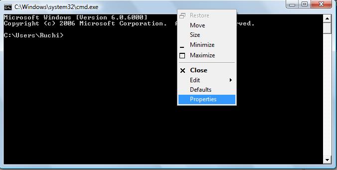 All Tricks & Tips: Change Command Prompt default FONT - Cool Computer Trick