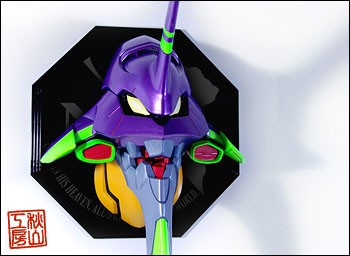 Toy Randomness: Evangelion Eva Unit 1 Human Size Head Wall Mount