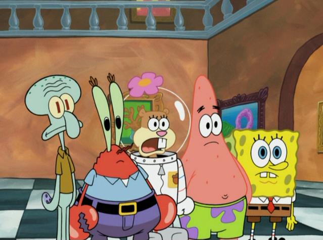 Bob Esponja y arenita - Imagui