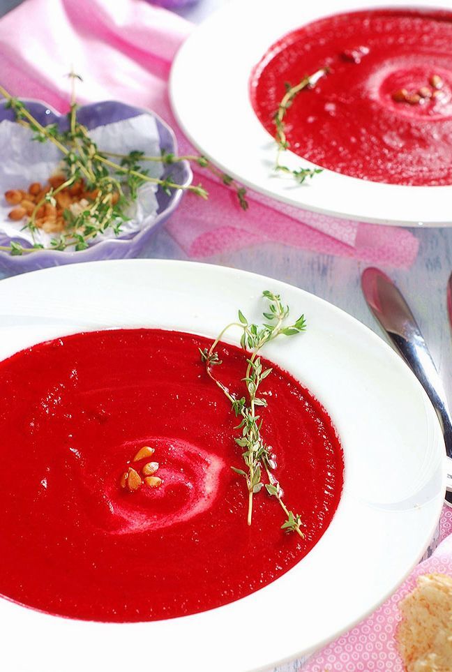 When East meets West: Roasted beetroot soup-adapted from Russian ...