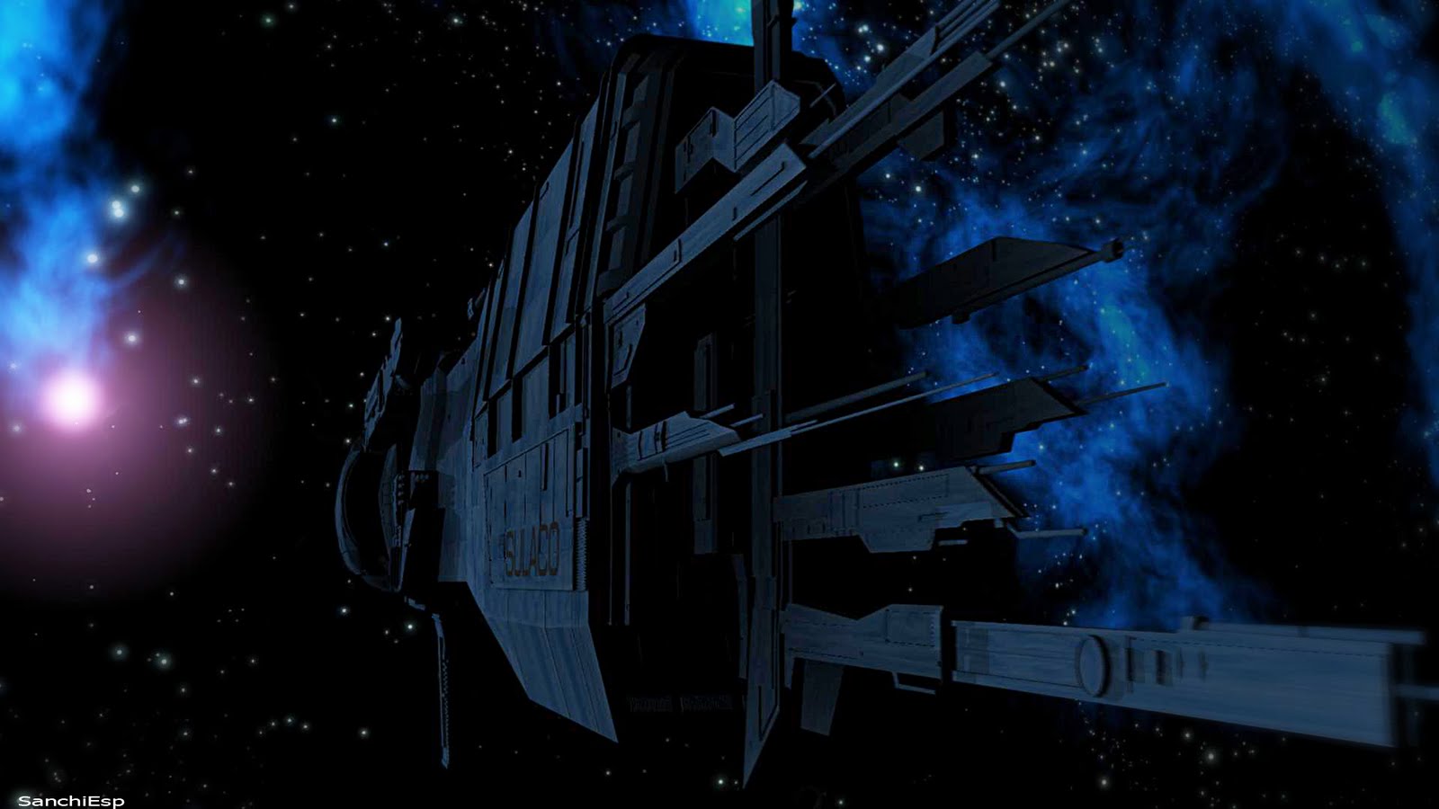 SanchiEsp: U.S.S.SULACO 3D MODEL