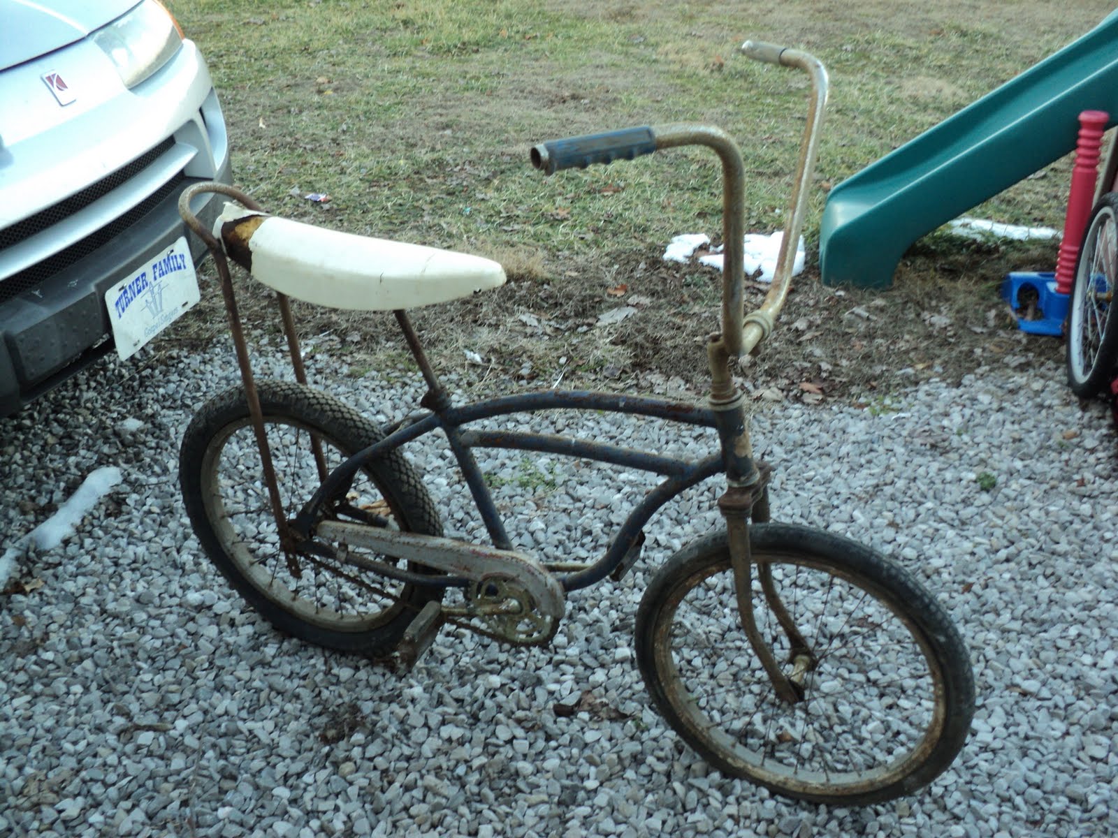 jot bicycles: 50's Pig Muscle Bike?? Unknown Brand and Year