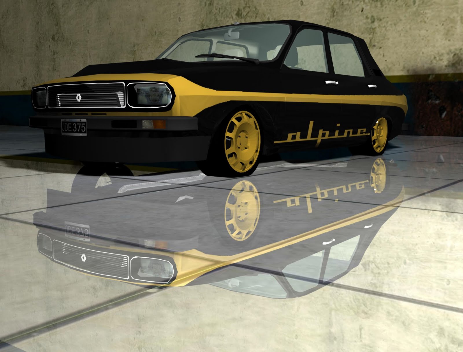 Renault 12 Alpine ~ B375