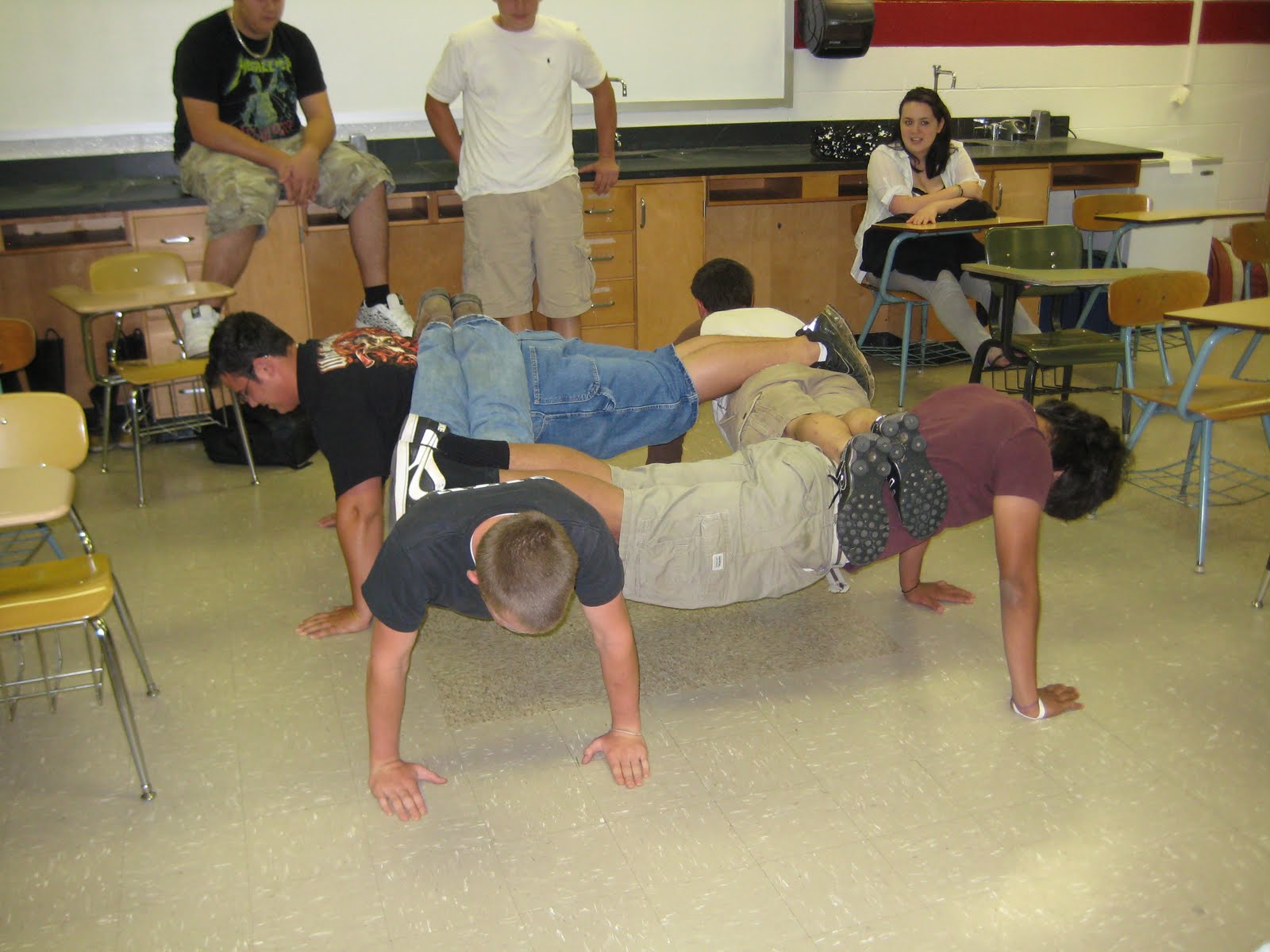 Concord High School Fire Academy: Push Ups are Good for the Brain ...