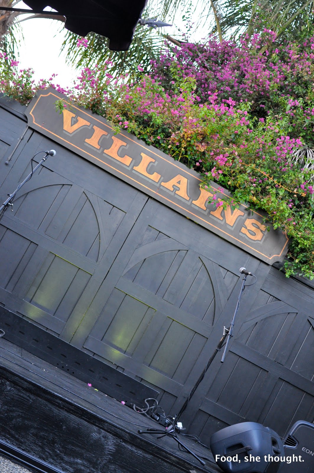 Food, she thought.: Photo Essay:Villains Tavern Opening Night