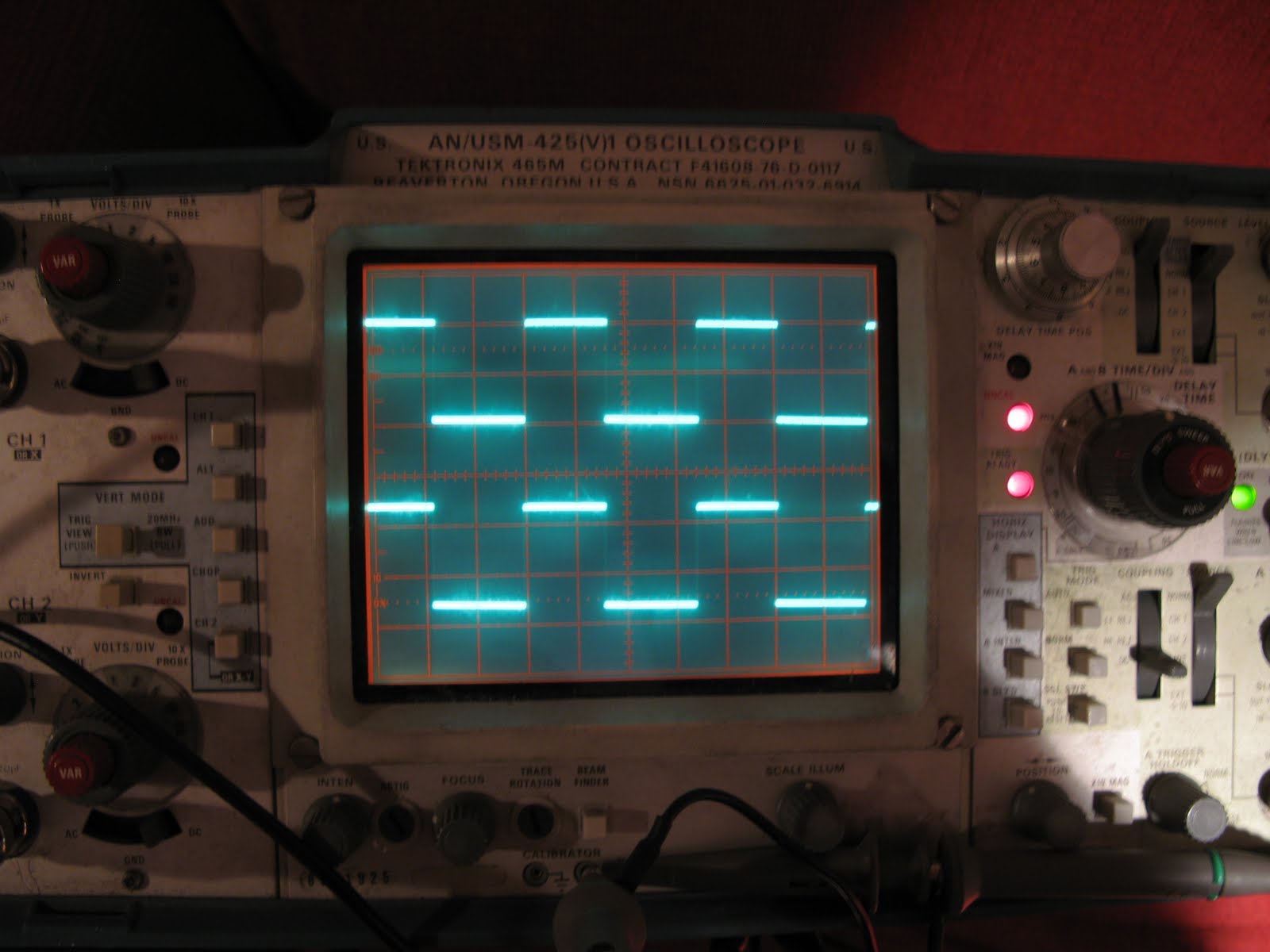 EBikeRider: Tektronix Oscilloscopes