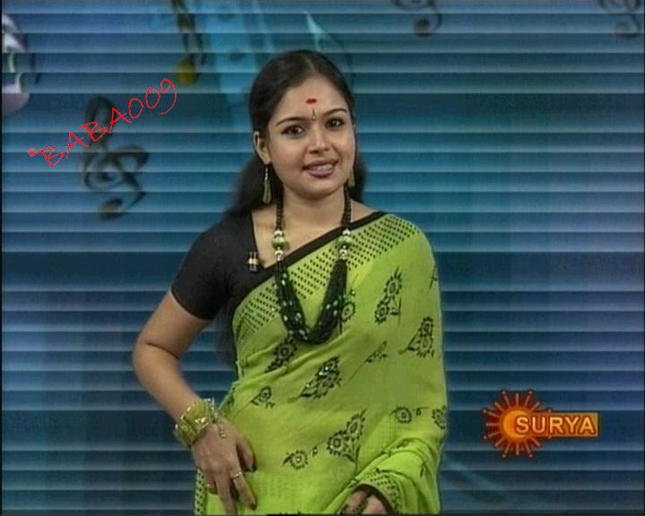 malayali actress: remya anchor