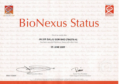 Farmer Praba: Jalur Salju Sdn Bhd Awarded BioNexus Status