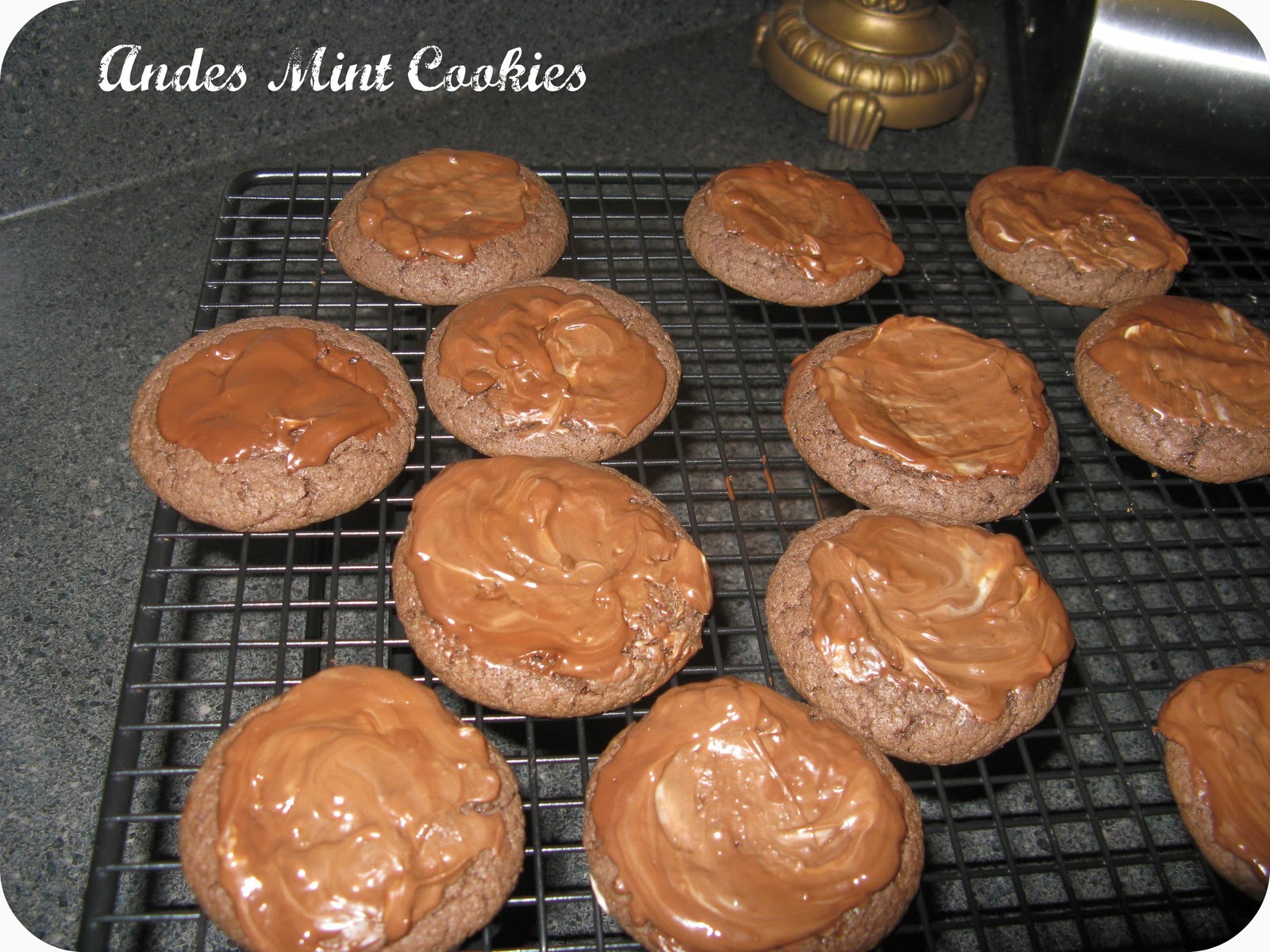 Along The Way With J & K: Andes Mint Cookies