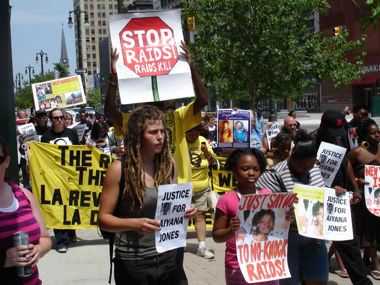 Putting Revolution On the Map, Detroit: "Aiyana Jones She Has A Name ...