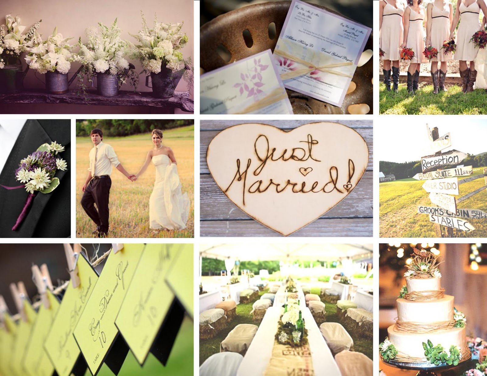 The Awesometastic Bridal Blog: Country Rustic Romance