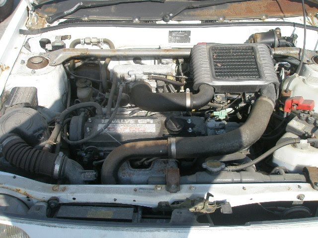 Japanese Used Halfcuts and Parts: 2E-TELU (EP71) FF MANUAL (or COLUMN)