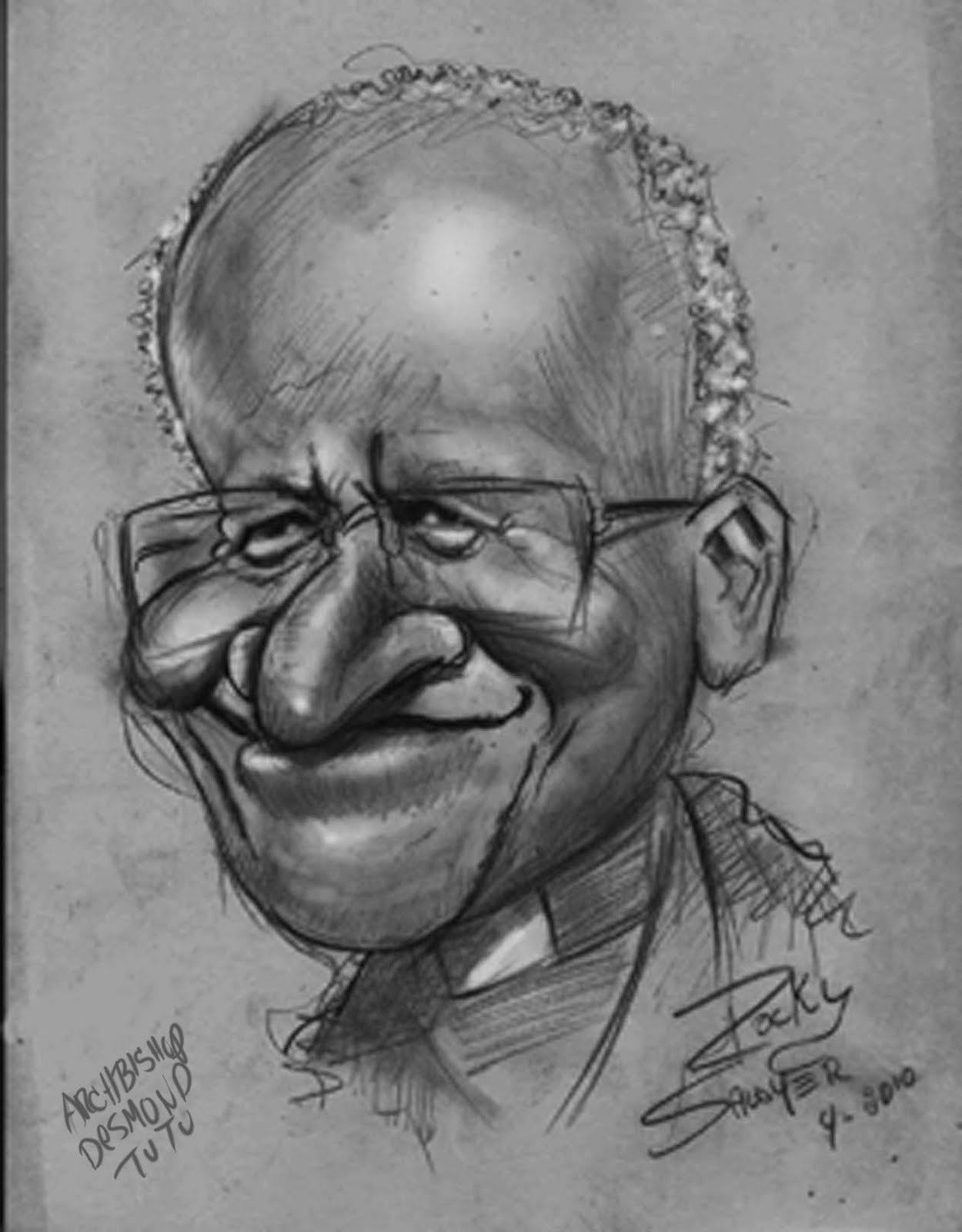 Sawyer Illustration Inc. caricature and cartoon art studio: Archbishop ...