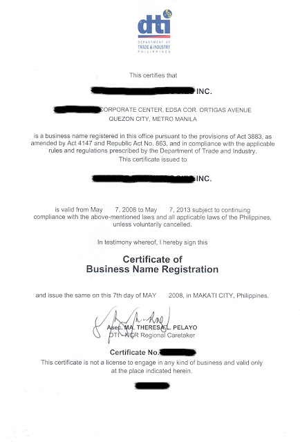 Investor Juan: 9 Things You Have to Know About Legalizing Your Business ...