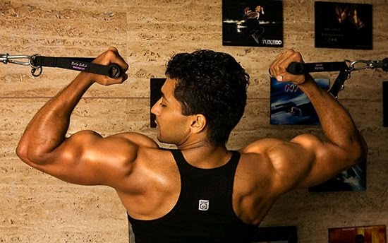 Tamil Maacho Hero Surya 8 pack body stills