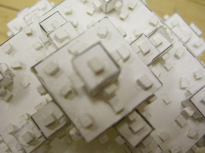 An Ocean Of Knowledge An Inch Deep: Fractal Papercraft