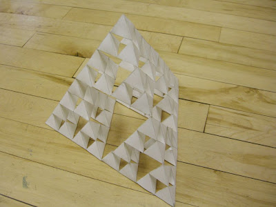 An Ocean Of Knowledge An Inch Deep: Fractal Papercraft