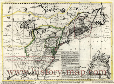 The History of America: America History of 1700 - 1749