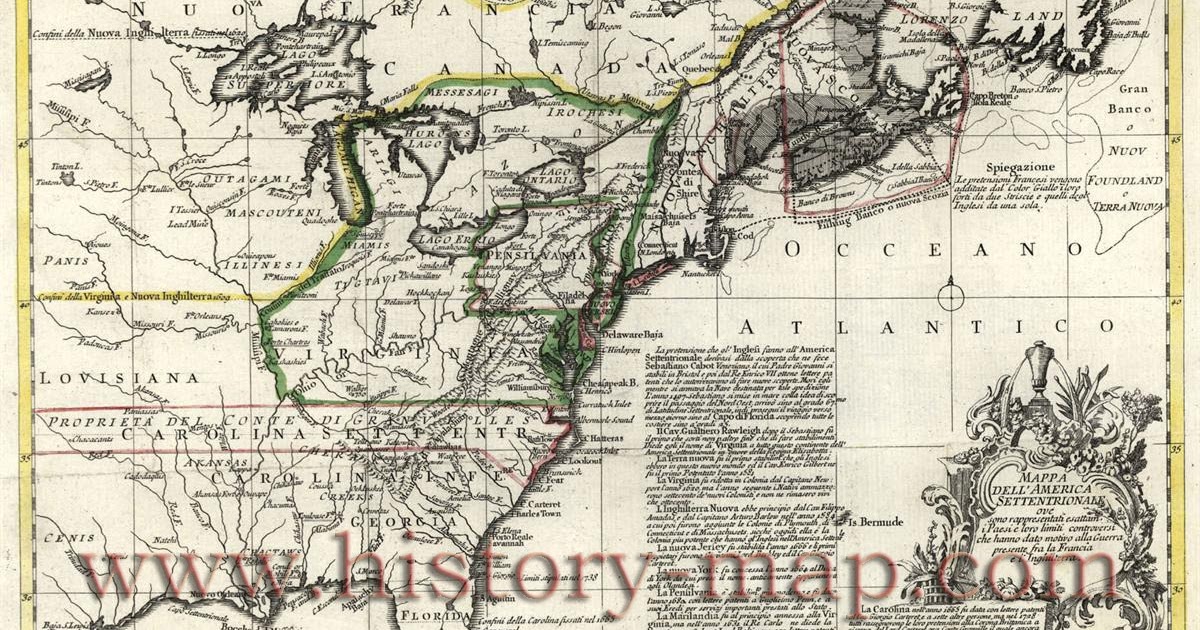 The History of America: America History of 1700 - 1749