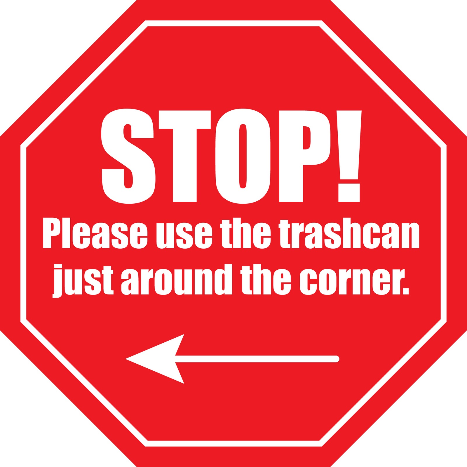 Type as Image F'10: Litter-free Zone Updates: Materials & Location