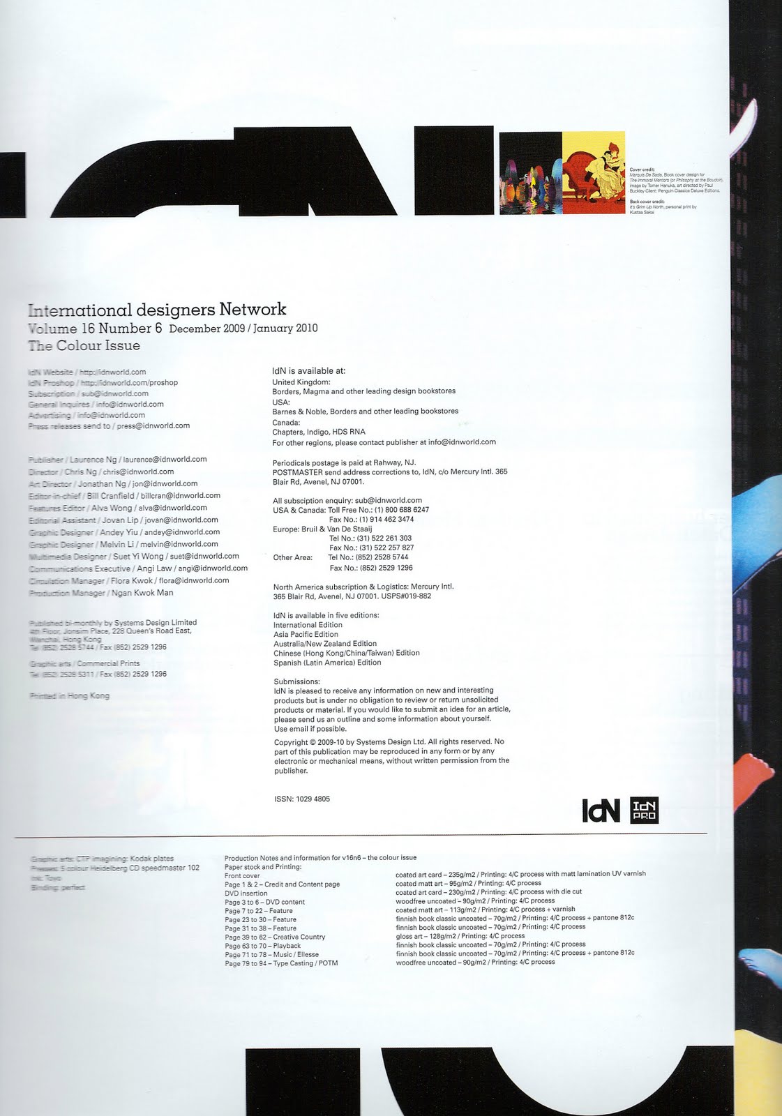 What is Good?: IdN - Magazine Overview