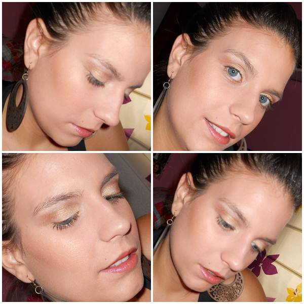 ModaMaq: Look Dorado Marron