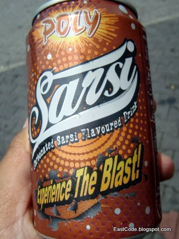 EastCode - Southeast Asia & China Street Food: what is Sarsi drink?