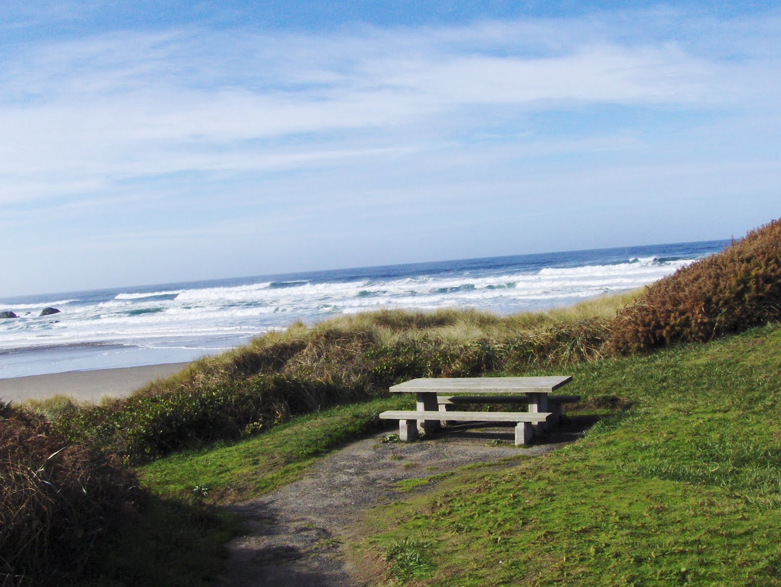 sixtyfivewhatnow: More Oregon beaches on a calm day: Bandon