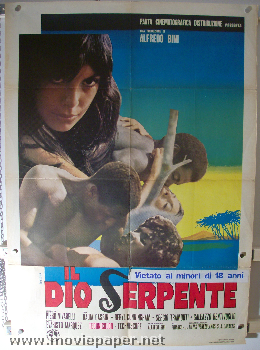 Arnoldo Palacios ( 1924, 2015, Certegui, Chocó, Bogota, Colombia): dos afiches du film Il dio ...