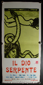 Arnoldo Palacios ( 1924, 2015, Certegui, Chocó, Bogota, Colombia): dos afiches du film Il dio ...