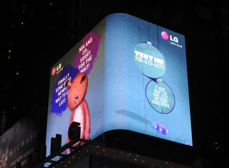 Advertising Square New York: La campaña interactiva de LG, “Life’s Good ...